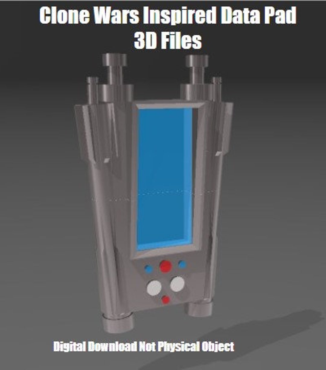 Clone Wars Inspired Data Pad 3D Files(3mf) - Etsy