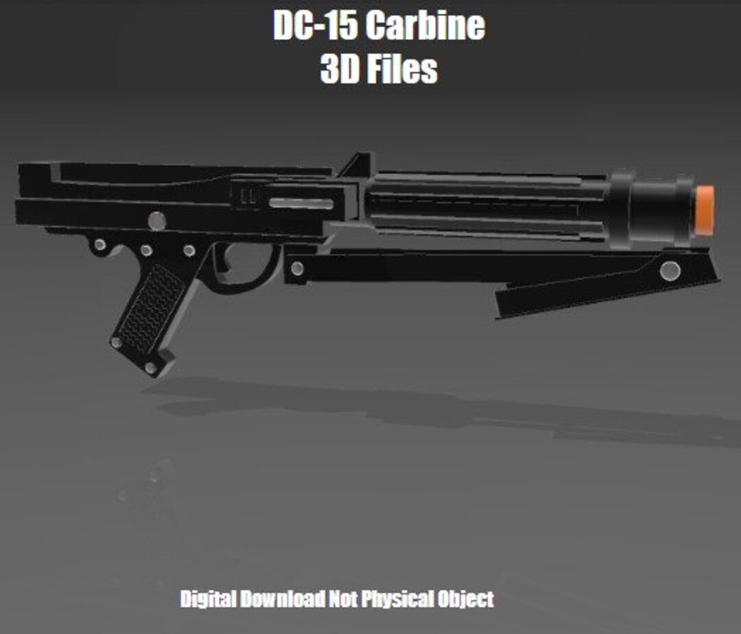 DC15 Carbine 3D Files3mf - Etsy