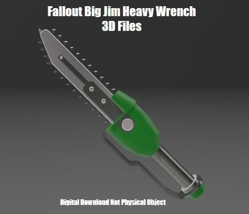 Fallout Ripper Chainsaw Sword 3D Files3mf - Etsy