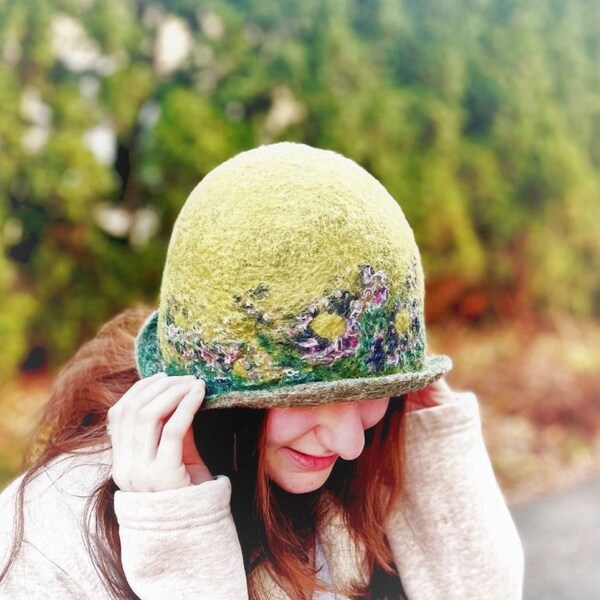 Womens Felt Hat - Etsy
