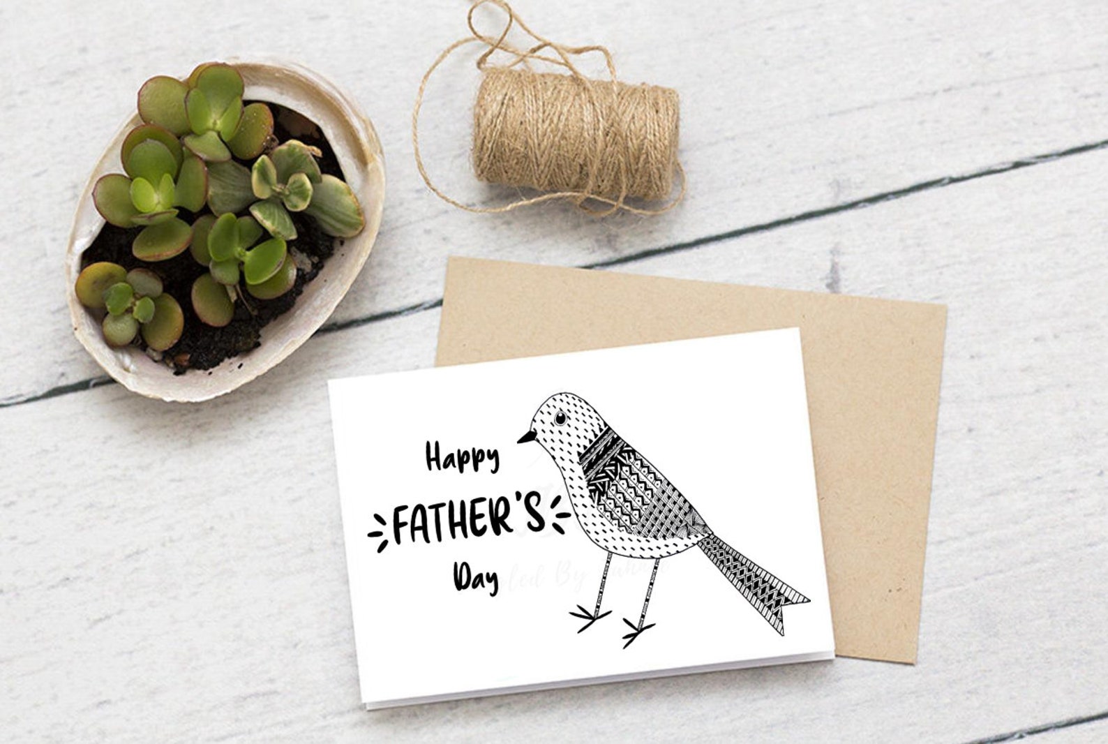 Bird Fathers Day Card Fathers Day Card Printable Card | Etsy