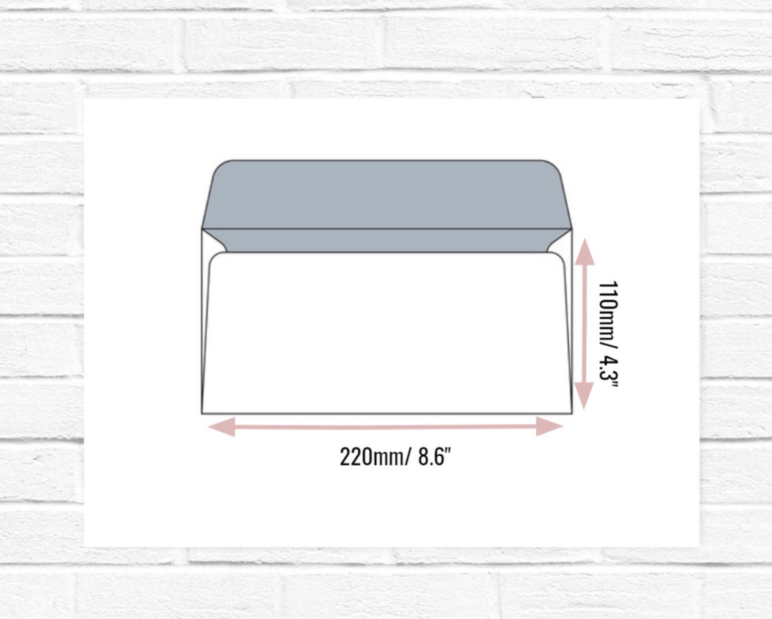 DL Envelope Template Easy Envelope Pattern DL Envelope - Etsy Hong Kong