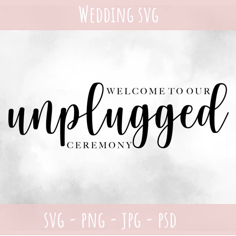 Unplugged Sign Svg - Etsy