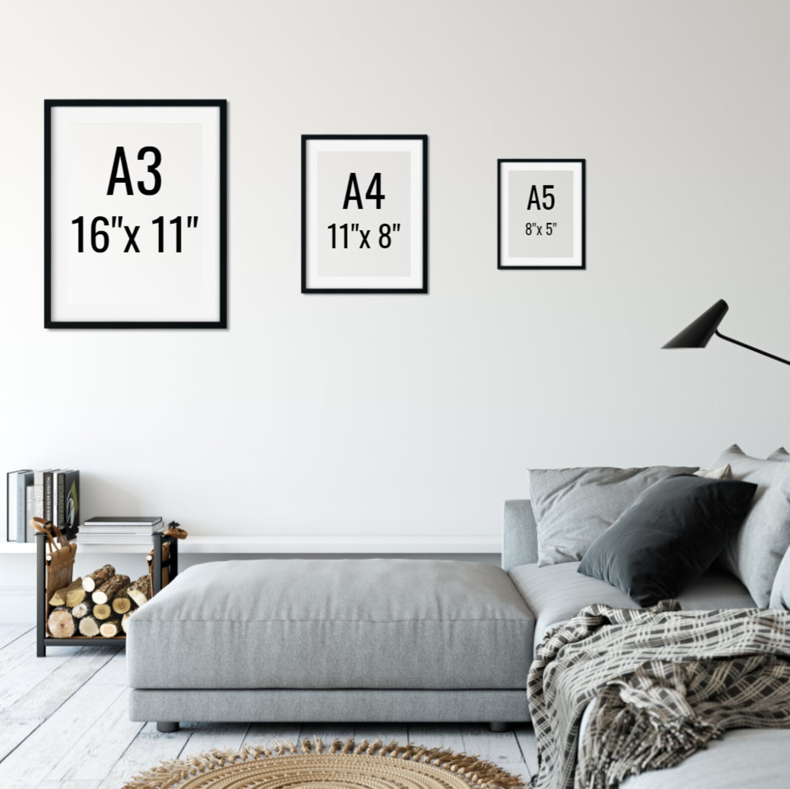 Personalised Family Wall Art, Personalized Wall Print, Large Wall Decor ...