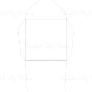 Square Envelope Templates, Instant Download Envelope Template, Portrait ...