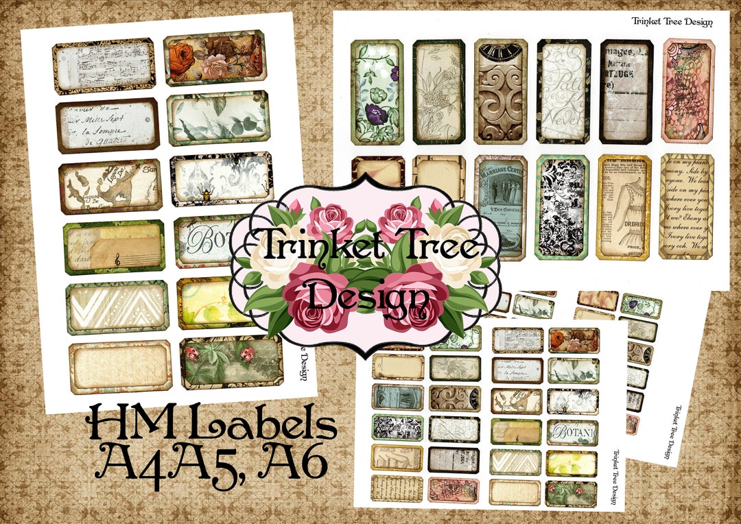 HM Labels - Etsy
