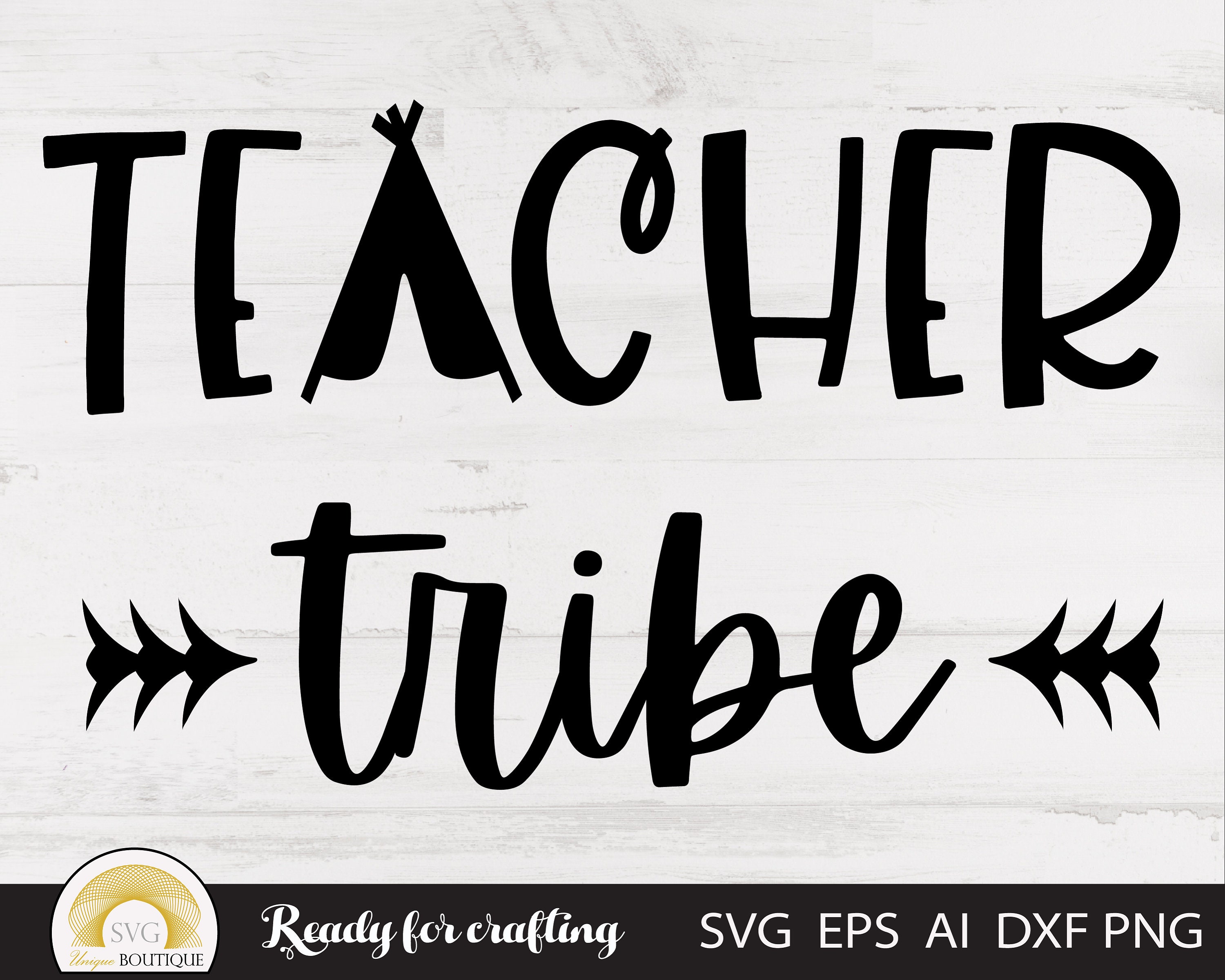 Teacher Svg Teacher Appreciation School Svg Teacher Tribe - Etsy