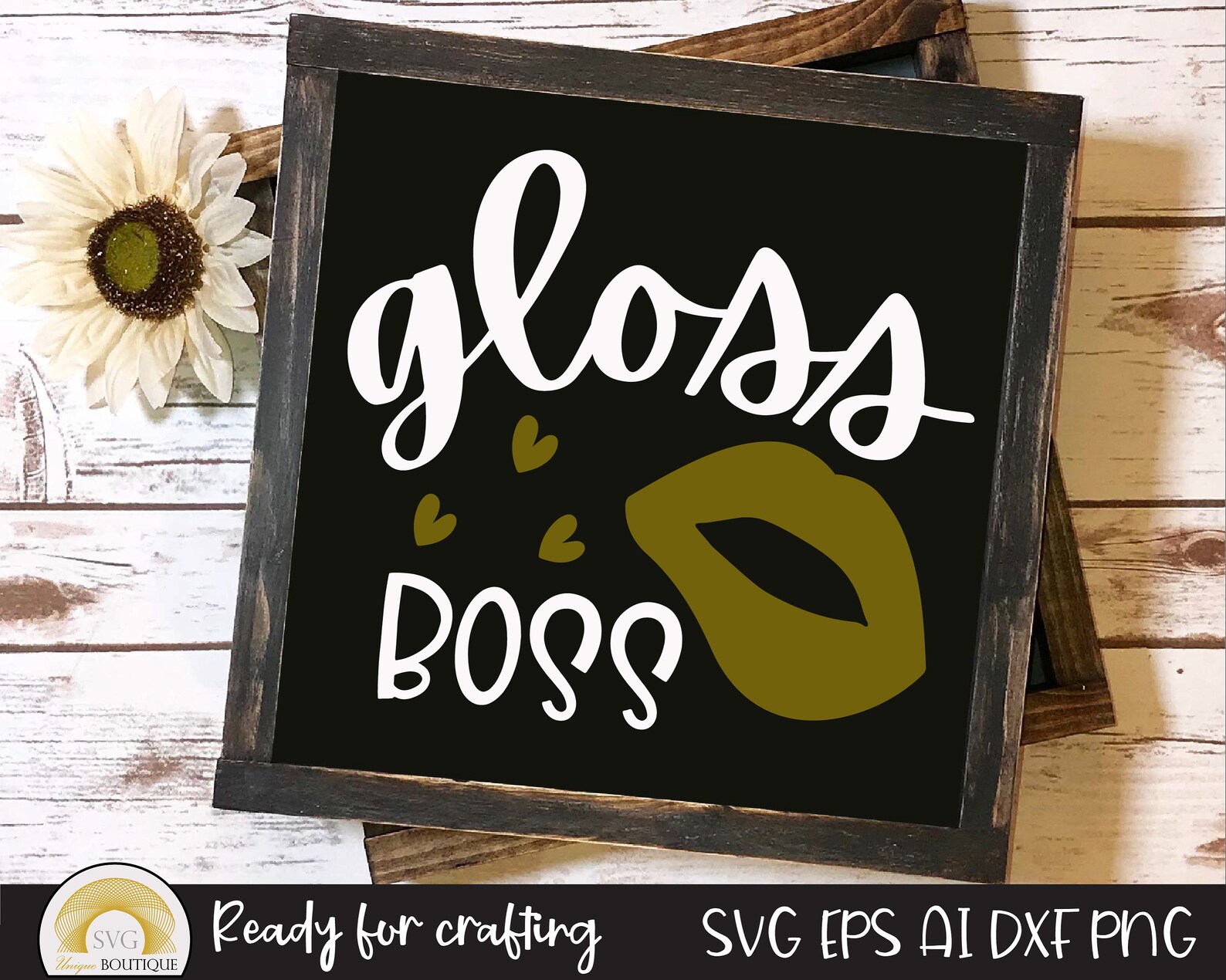 Makeup Svg, Gloss Boss Svg, Girl Svg, Svg Files for Cricut - Etsy