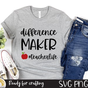 Teacher Svg Bundle, Teacher Appreciation, School Svg, Svg Files for ...