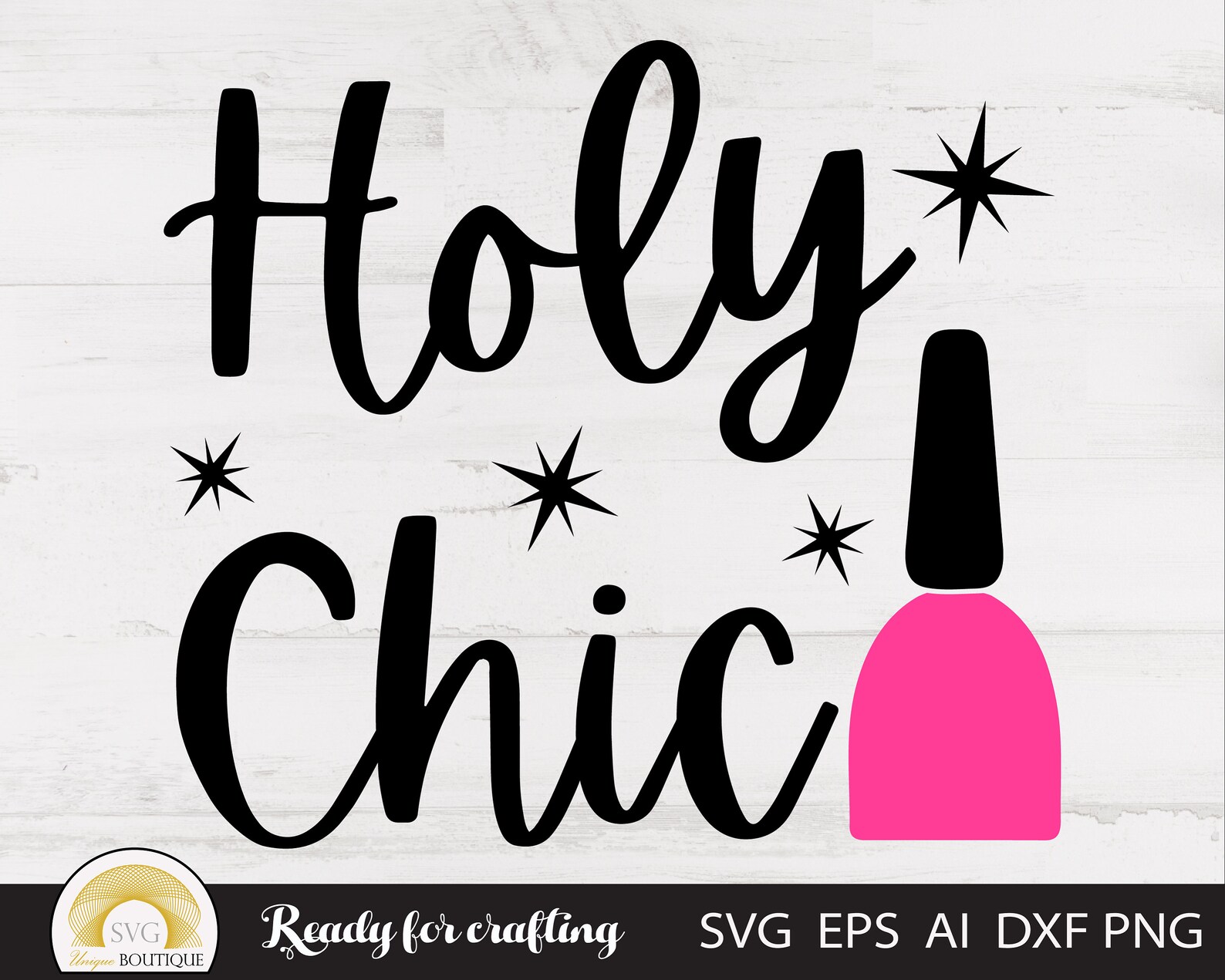 Makeup Quotes Svg Holy Chic Svg Girl Svg Svg Files for - Etsy