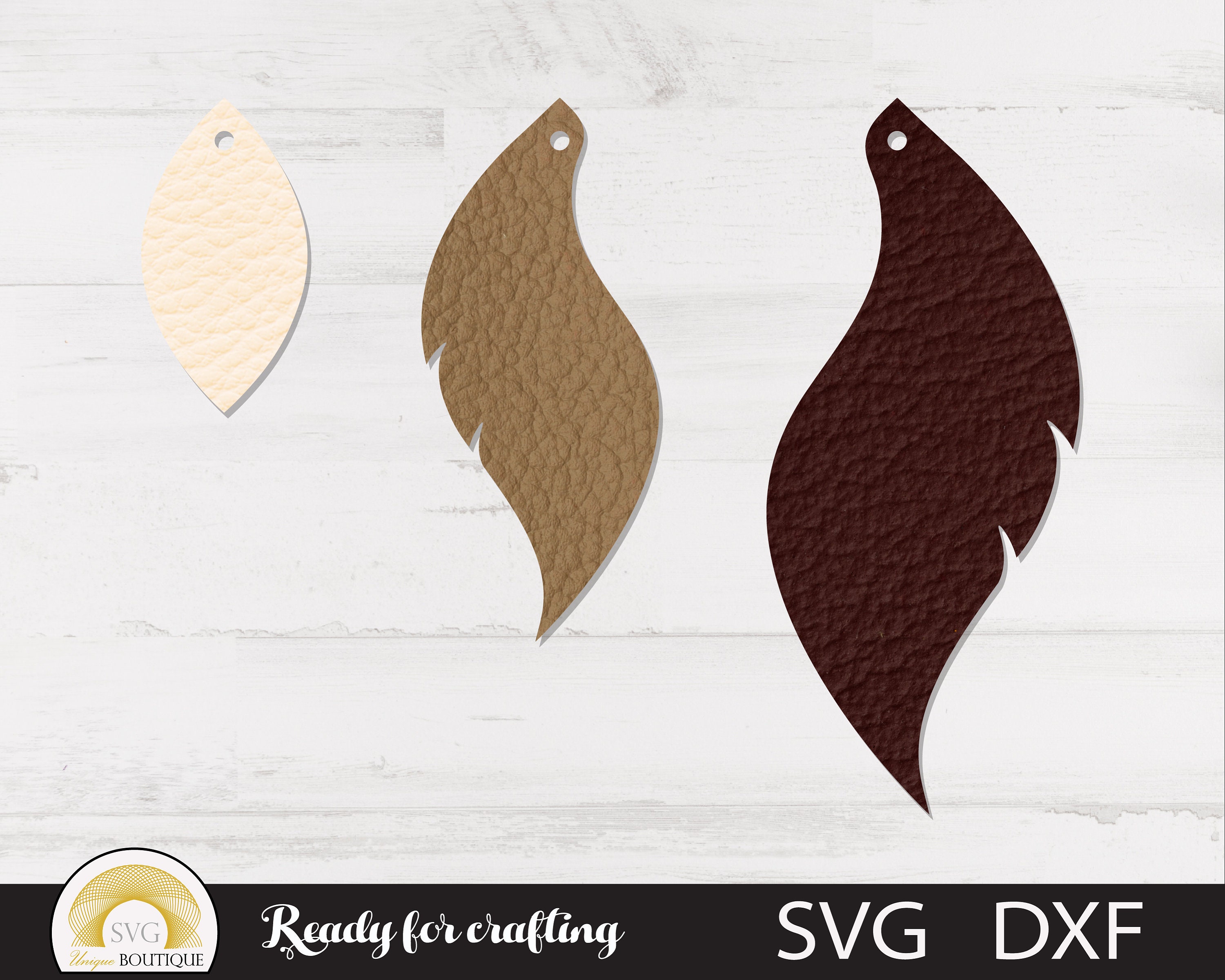 Feather Earring Svg, Earring Template, Svg Files for Cricut, Earring ...