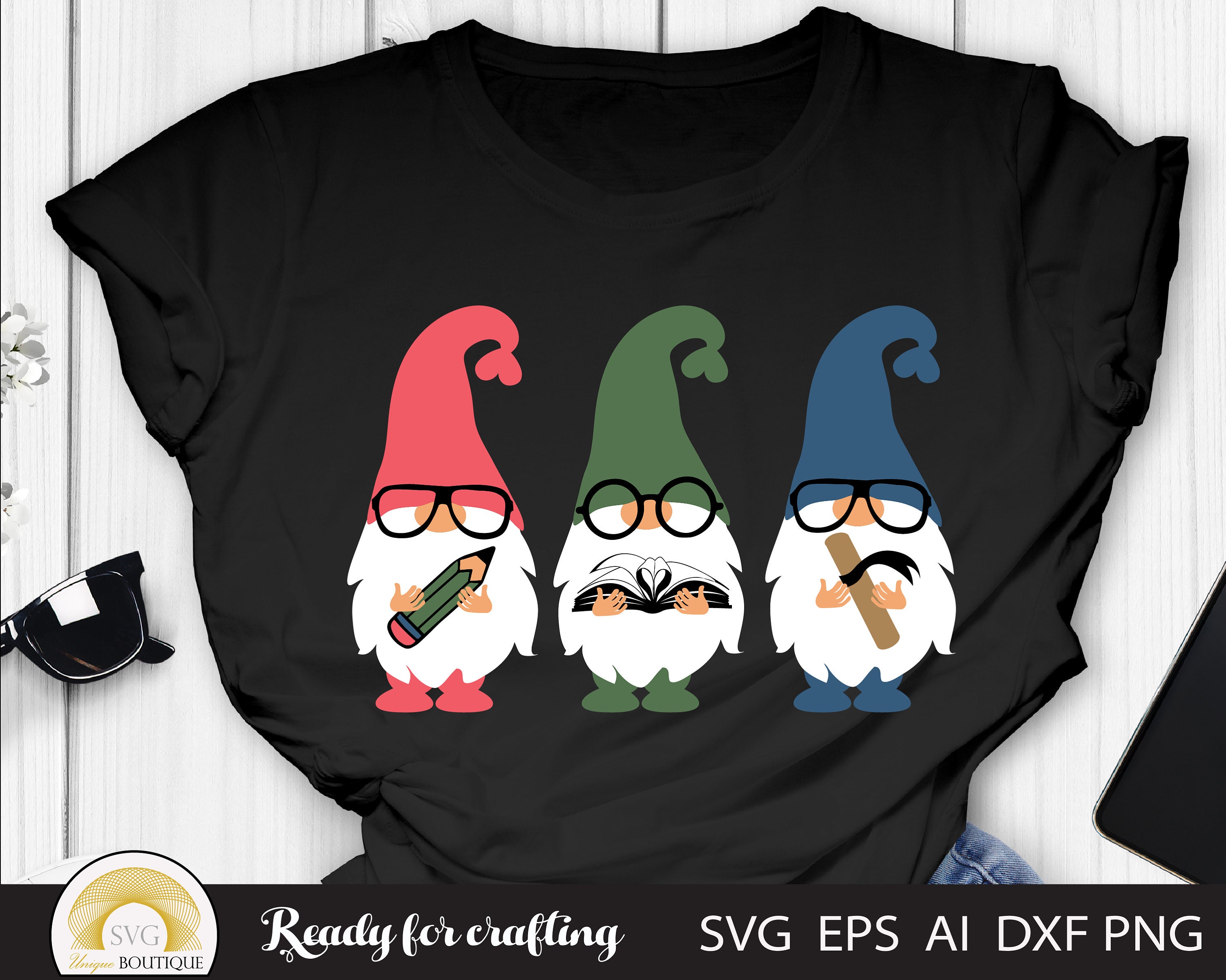 Back to School Svg Teacher Svg Gnome Svg Svg Files for | Etsy