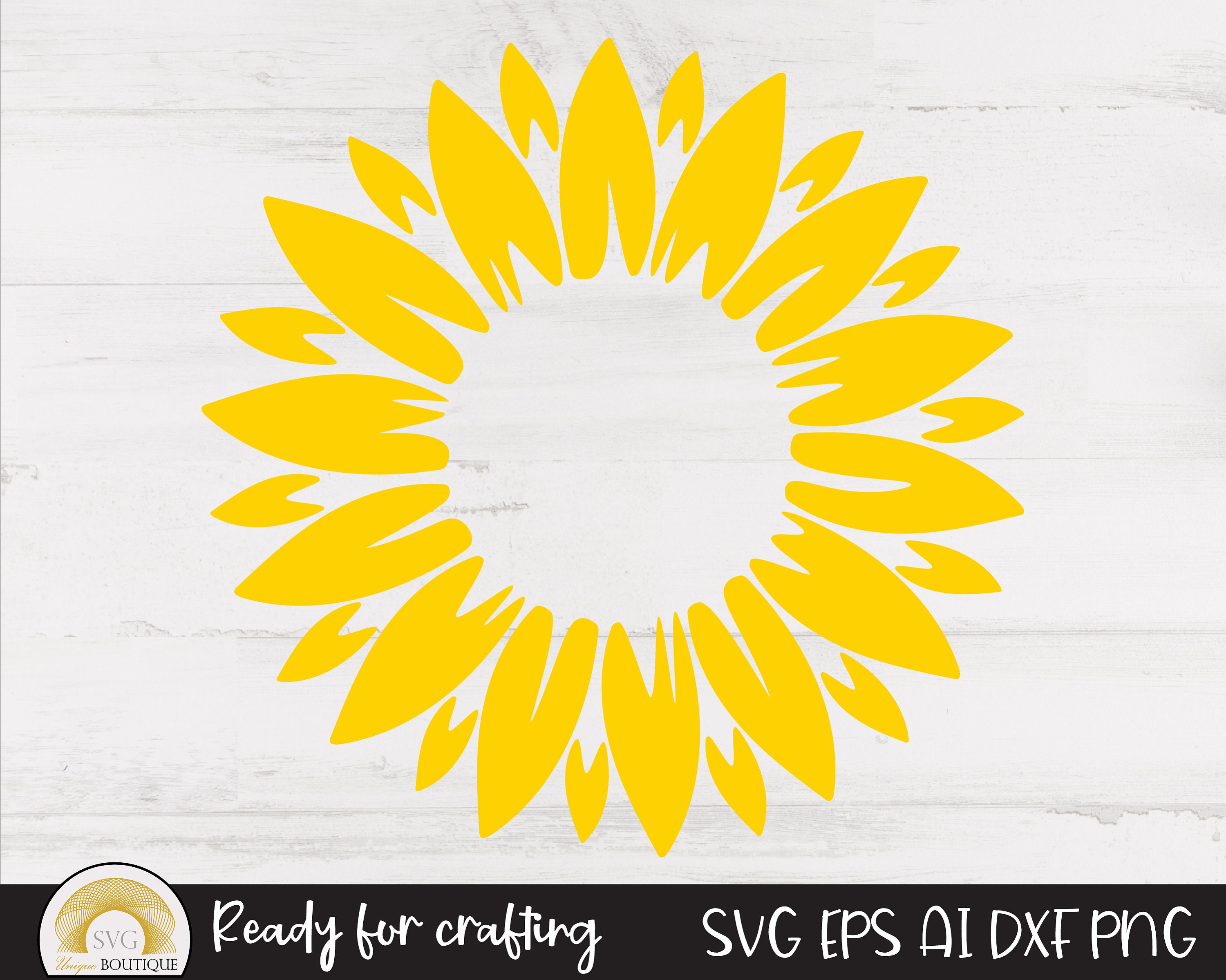 Sunflower Svg Flower Svg Fall Svg - Etsy