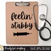 Feelin Stabby Svg, Nurse Svg, Nursing Svg, Medical Svg - Etsy