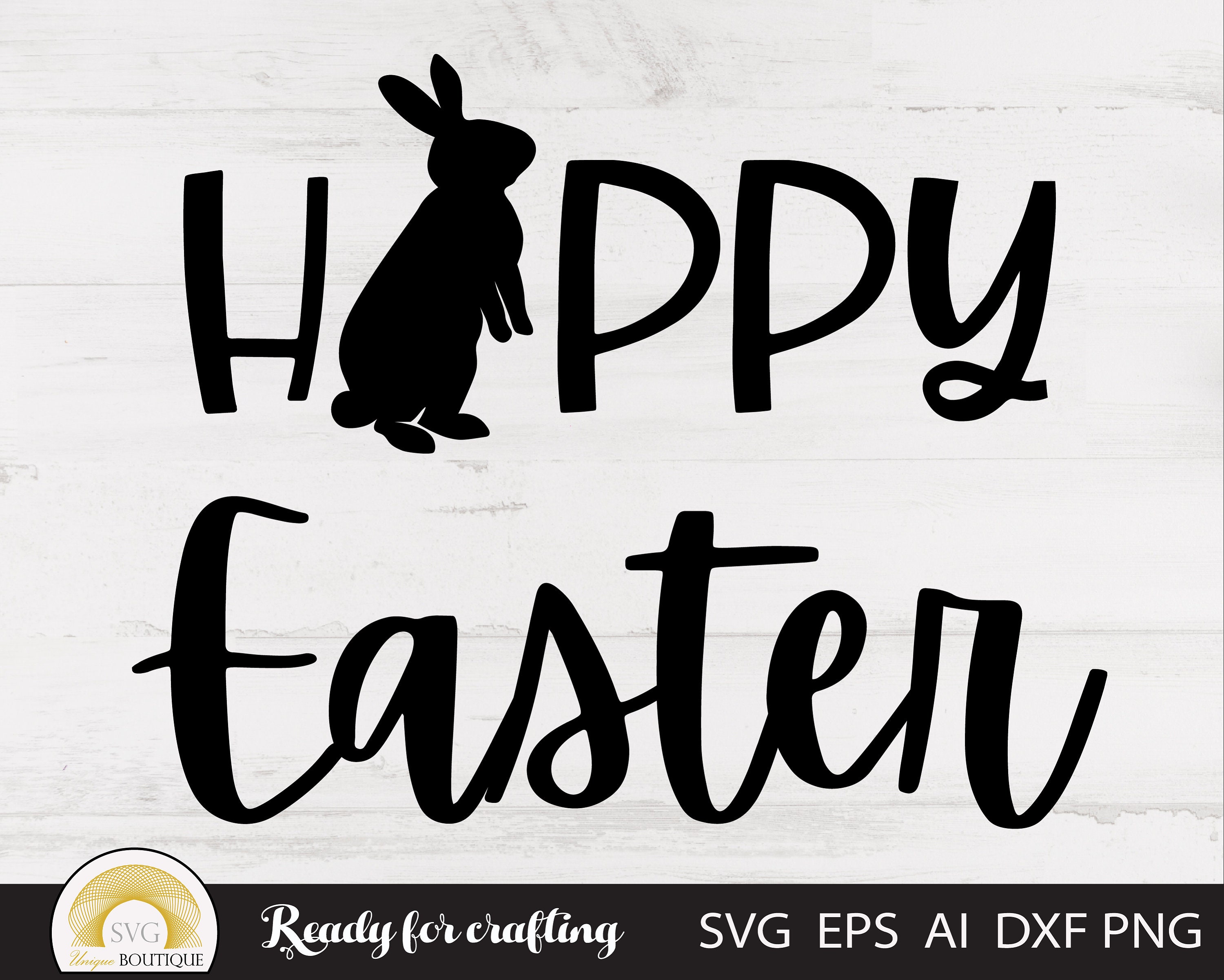 Hoppy Easter svg Happy Easter svg Svg files for cricut | Etsy