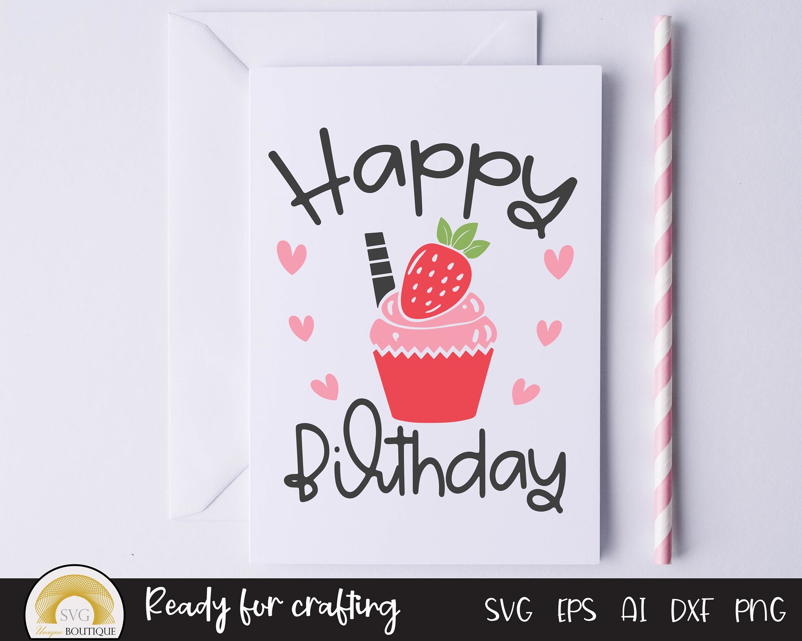 Happy Birthday Svg Cupcake Svg Birthday Party Svg Svg Files - Etsy