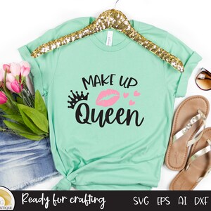 Makeup Queen Svg, Girls Svg, Lips Svg, Svg Files for Cricut - Etsy
