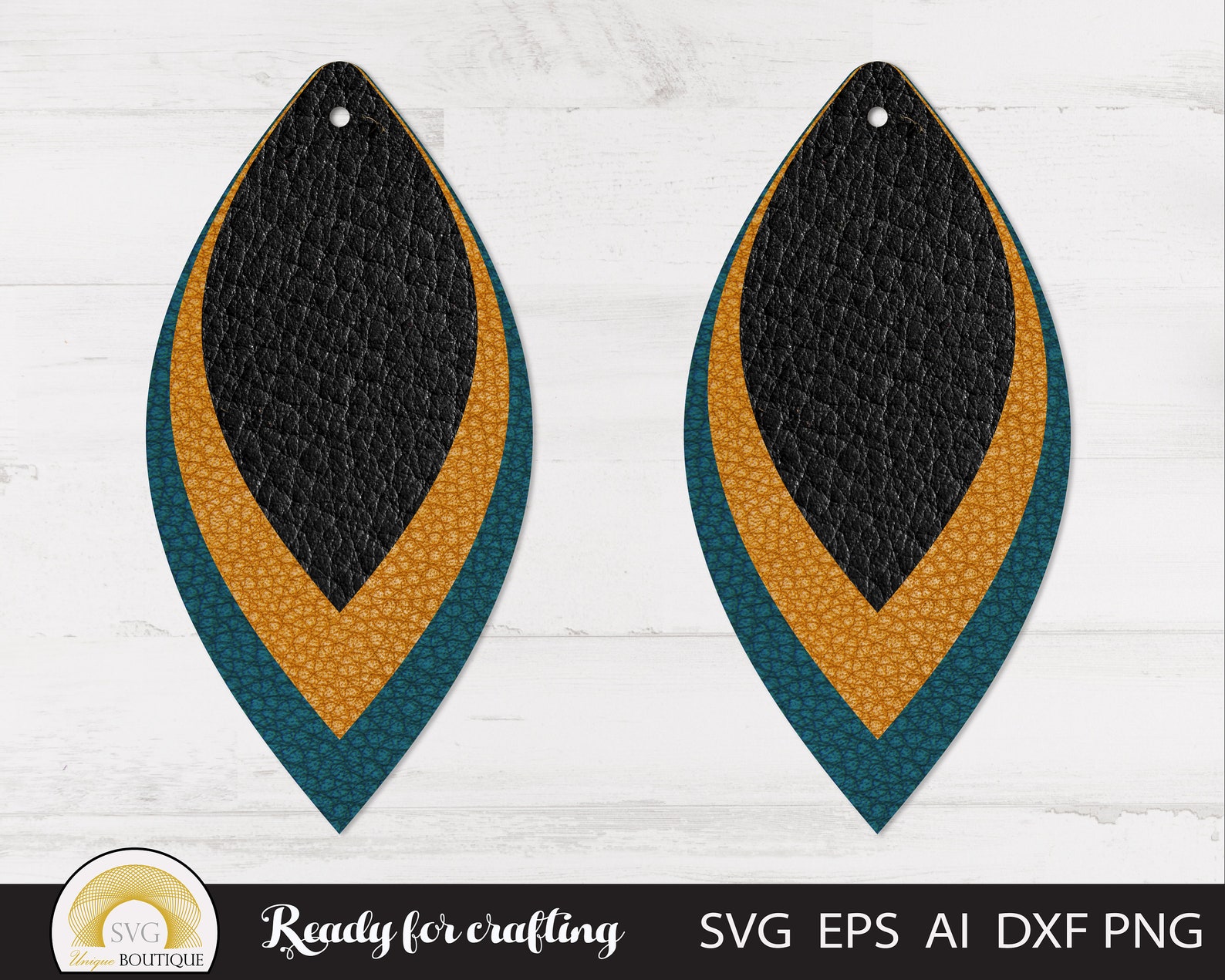 Earring Svg Earring Template Svg Files for Cricut Earring - Etsy