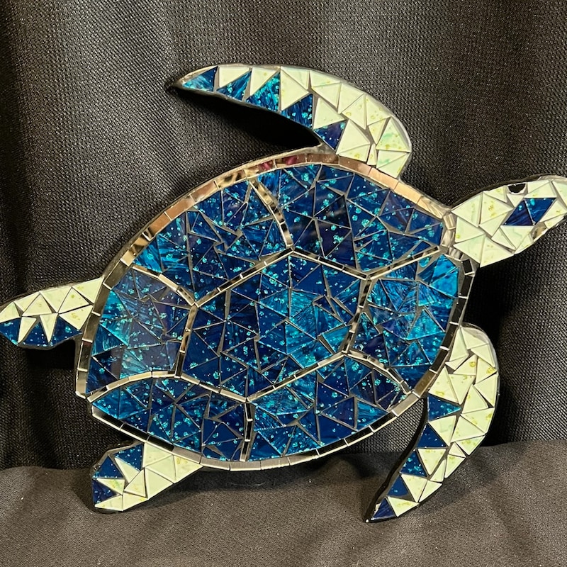 Sea Turtle Mosaic - Etsy