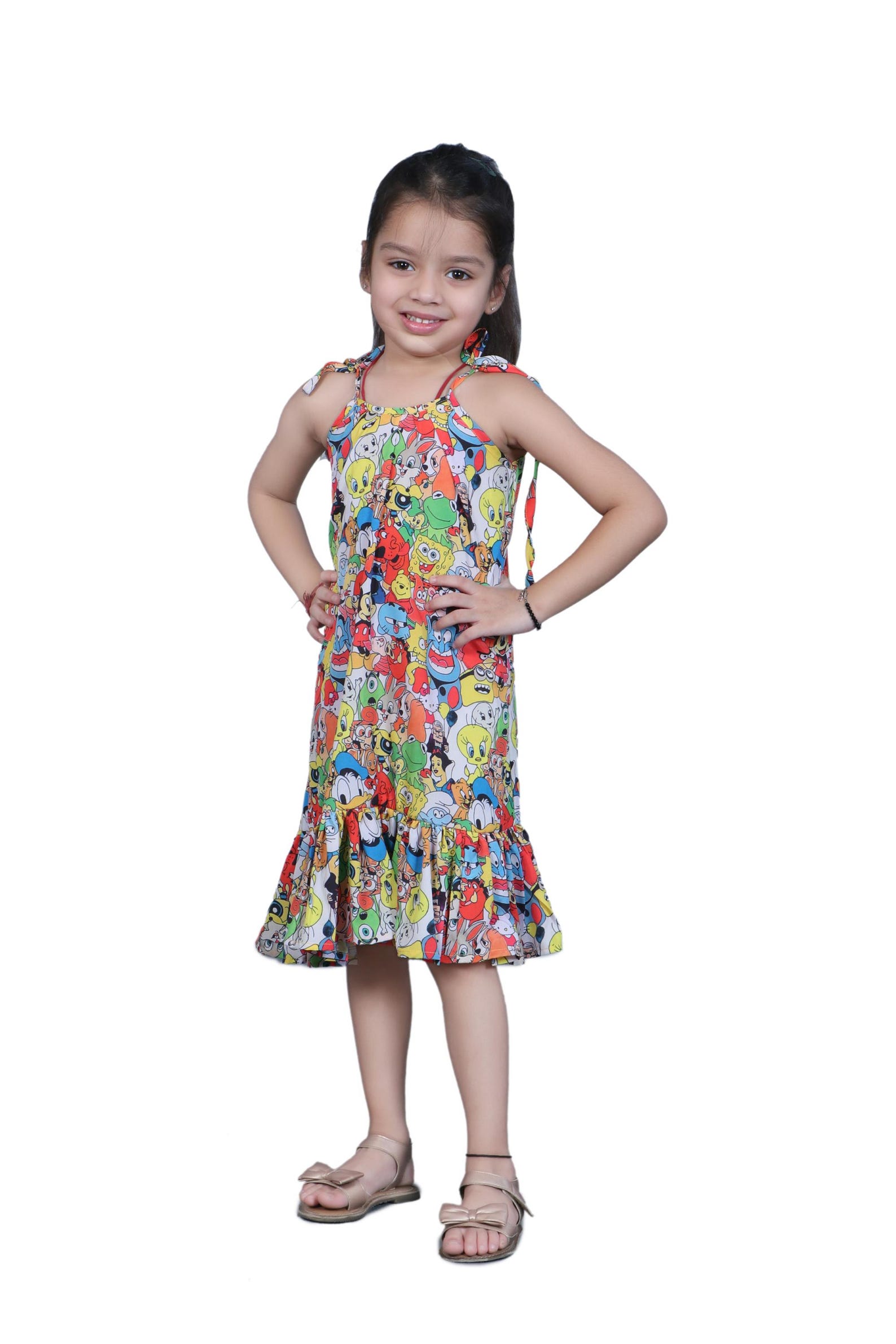 Girls Ready to Wear Noodle Strap Frock - Etsy