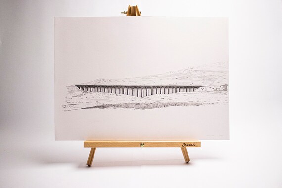 Ribblehead Viaduct Yorkshire drawing - Etsy