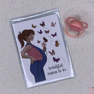 Baby Shower Expecting Mother to Be Pregnancy Congratulations Greeting ...