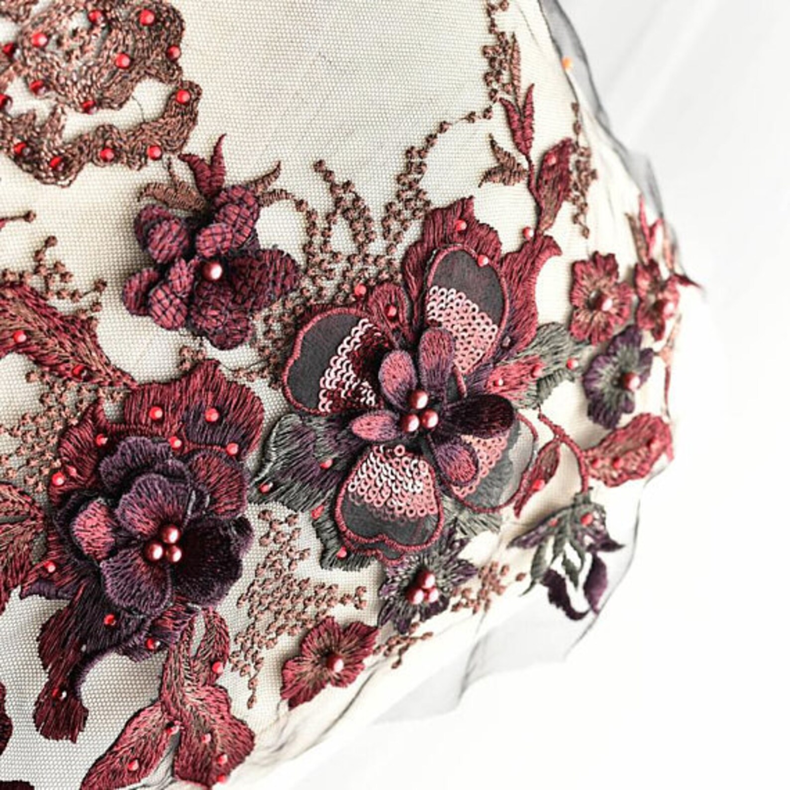 Stunning Rose Gold 3D Lace Applique 3D Embroidered Flower - Etsy