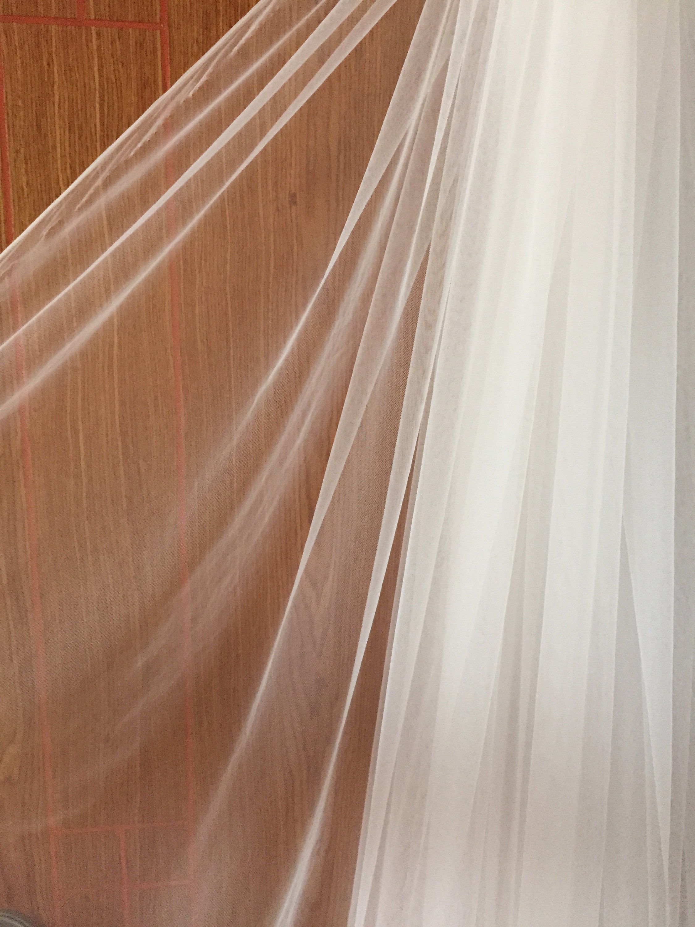 Soft Bridal Tulle, Ivory Small Hole Mesh Fabric, Pure Tulle Fabric ...