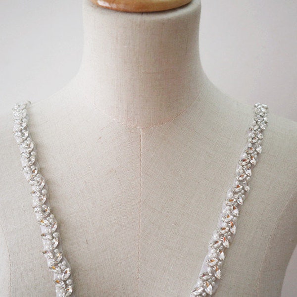 Rhinestone Straps - Etsy