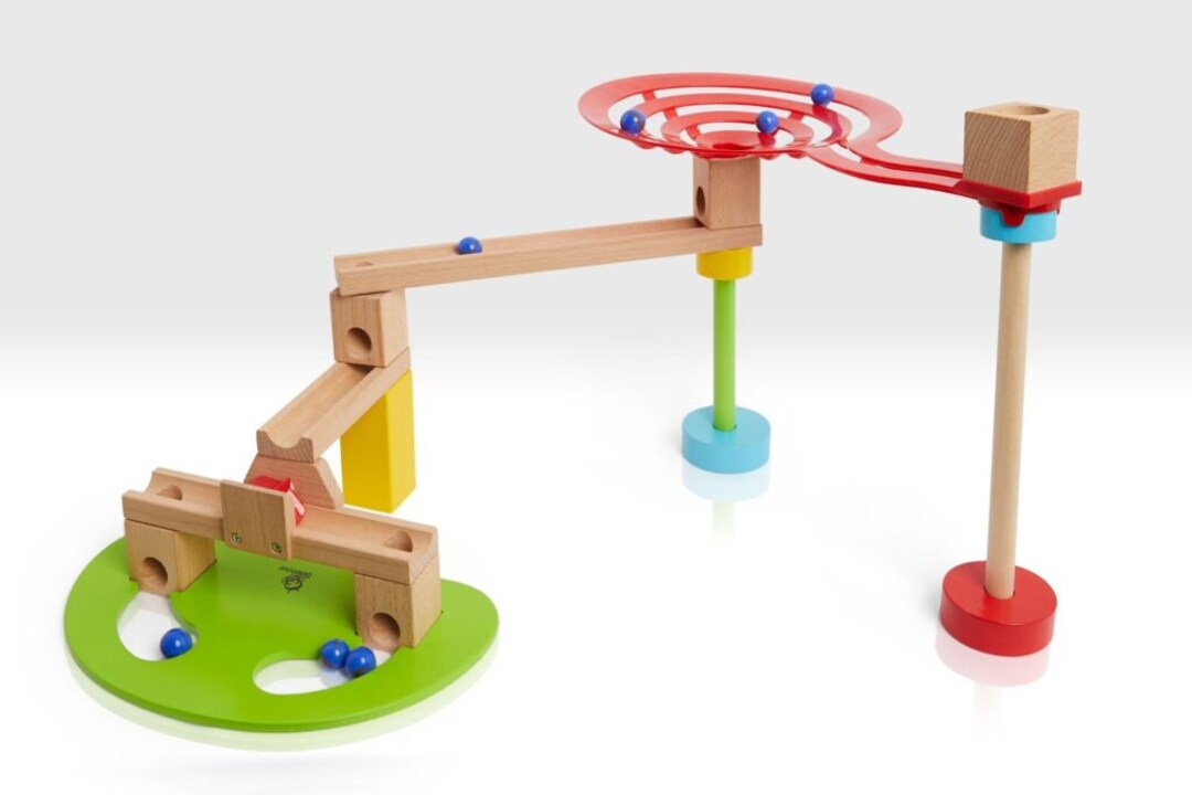 Wooden Ball Maze, Stacking Game, Balance Game, Build and Play Toy ...