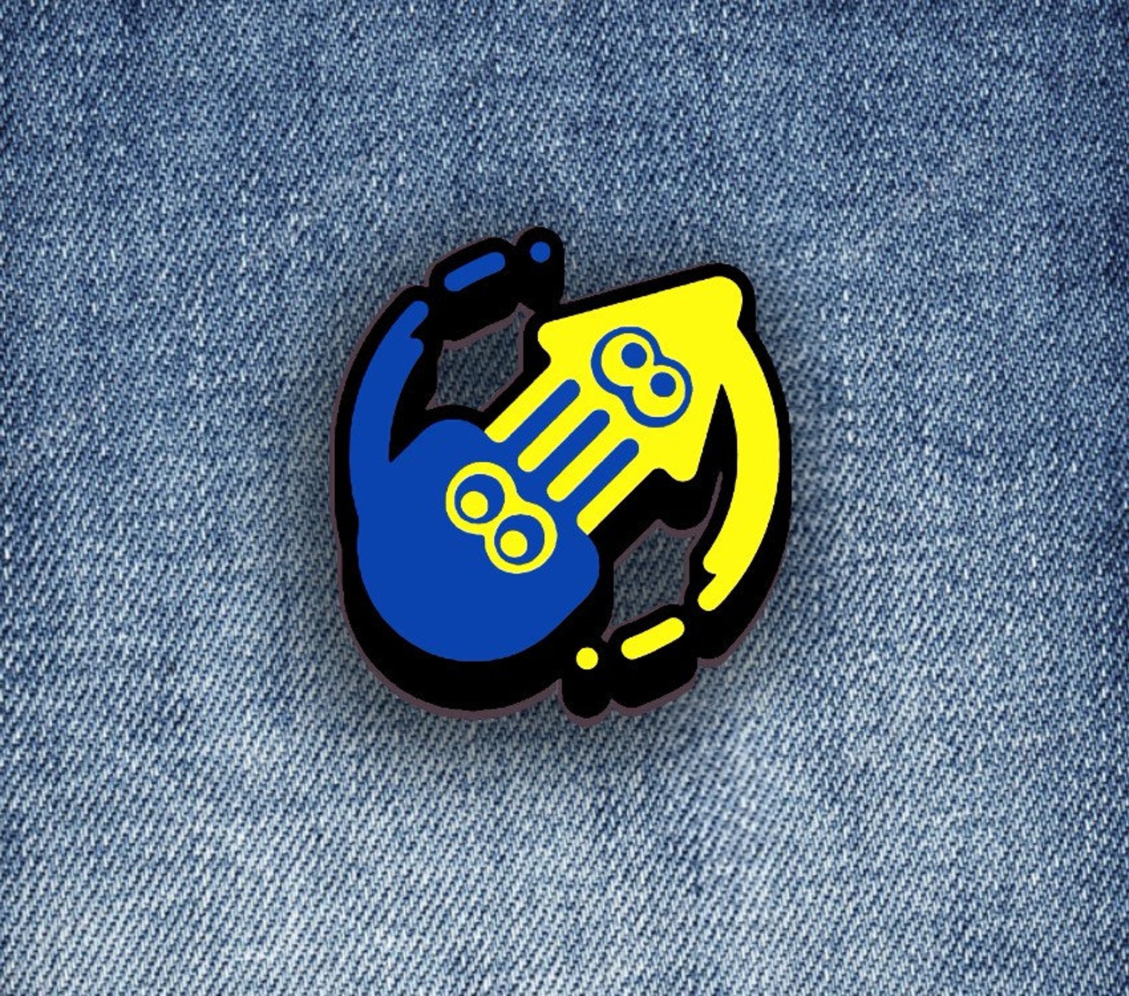 SPLATOON 3 Brands Graffiti 2.5cm Metal Pins - Etsy