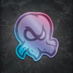 Splatoon 8cm Holographic Locker Stickers - Unofficial Merch - Etsy