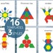 Insect Pattern Blocks Templates. Spring Printable Preschool and ...