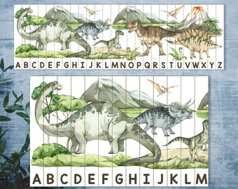 Alphabet Sequence Puzzle - Etsy