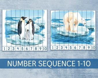 Arctic Animal Printables With Fun Facts - Etsy