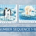 Polar Bear and Penguins Number Sequence 1-10 Puzzles. | Etsy