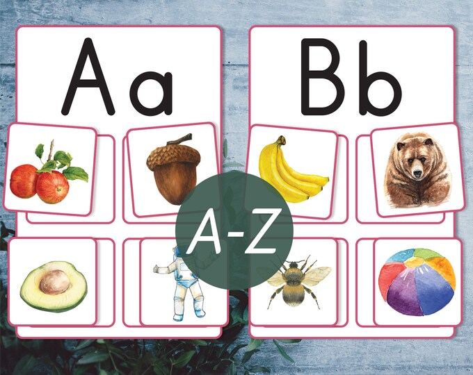 Continents Flash Cards and World Map. Montessori Printable for ...