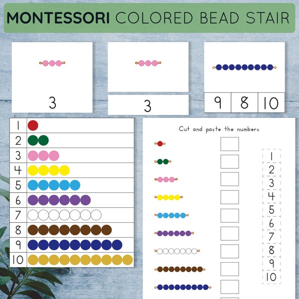 Montessori Math - Etsy
