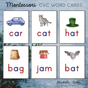 Montessori Toddler Printable Phonics Cards. Letter Flash Cards. - Etsy