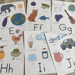 Letter Cards Printable. Alphabet Flash Cards for Toddlers and ...