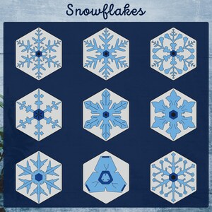 Montessori Preschool Winter Printable Snowflake Symmetry Activity ...