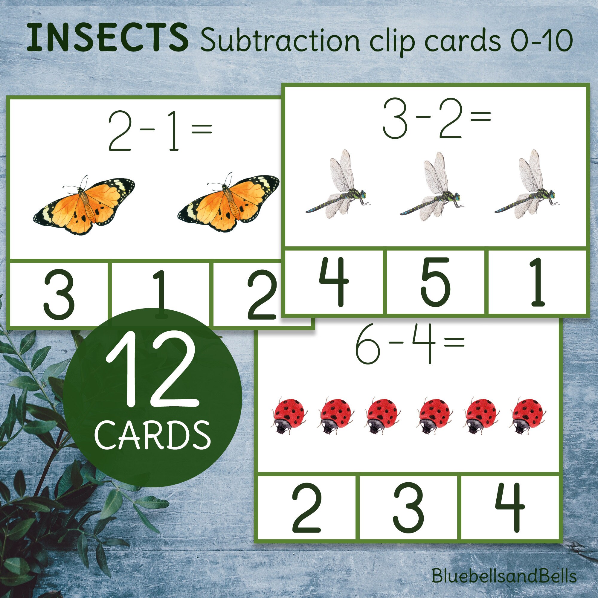 Hojas De Trabajo De Matemáticas Sobre Insectos Araña Come Bichos