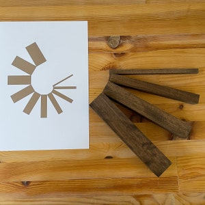 Montessori Brown Stair Extension Printable Patterns, Matching Cards and ...
