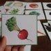 Vegetables Printable Shadow Matching Cards. Montessori Toddler Activity ...
