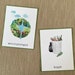 Earth Day Printable Vocabulary Cards. Kindergarten, Elementary School ...