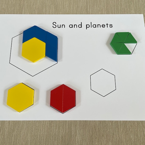 Astronaut Pattern Block Templates