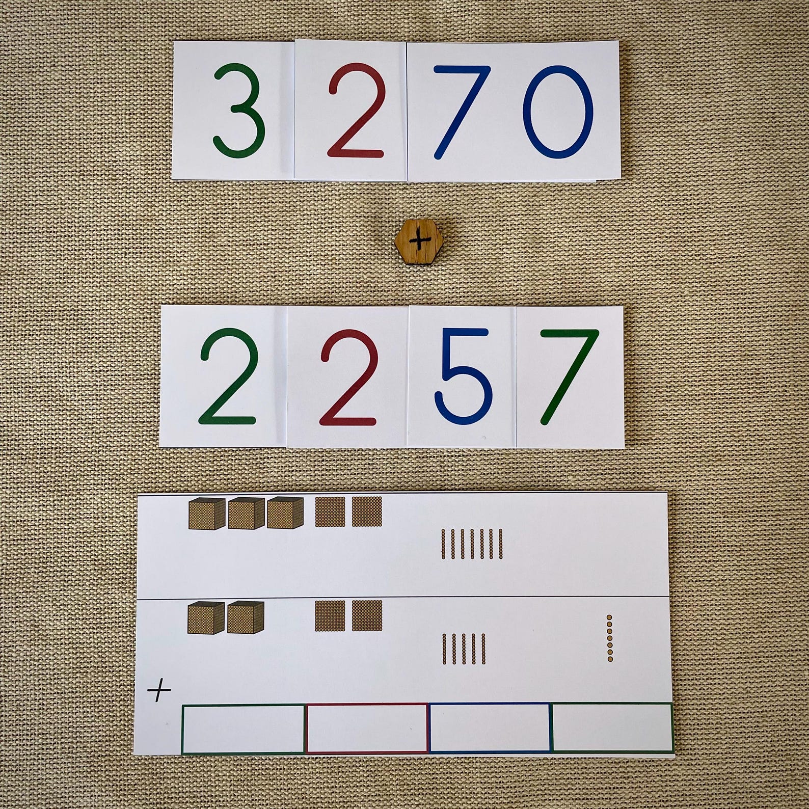 Montessori Golden Beads Addition Dynamic to 9999 Task Cards - Etsy