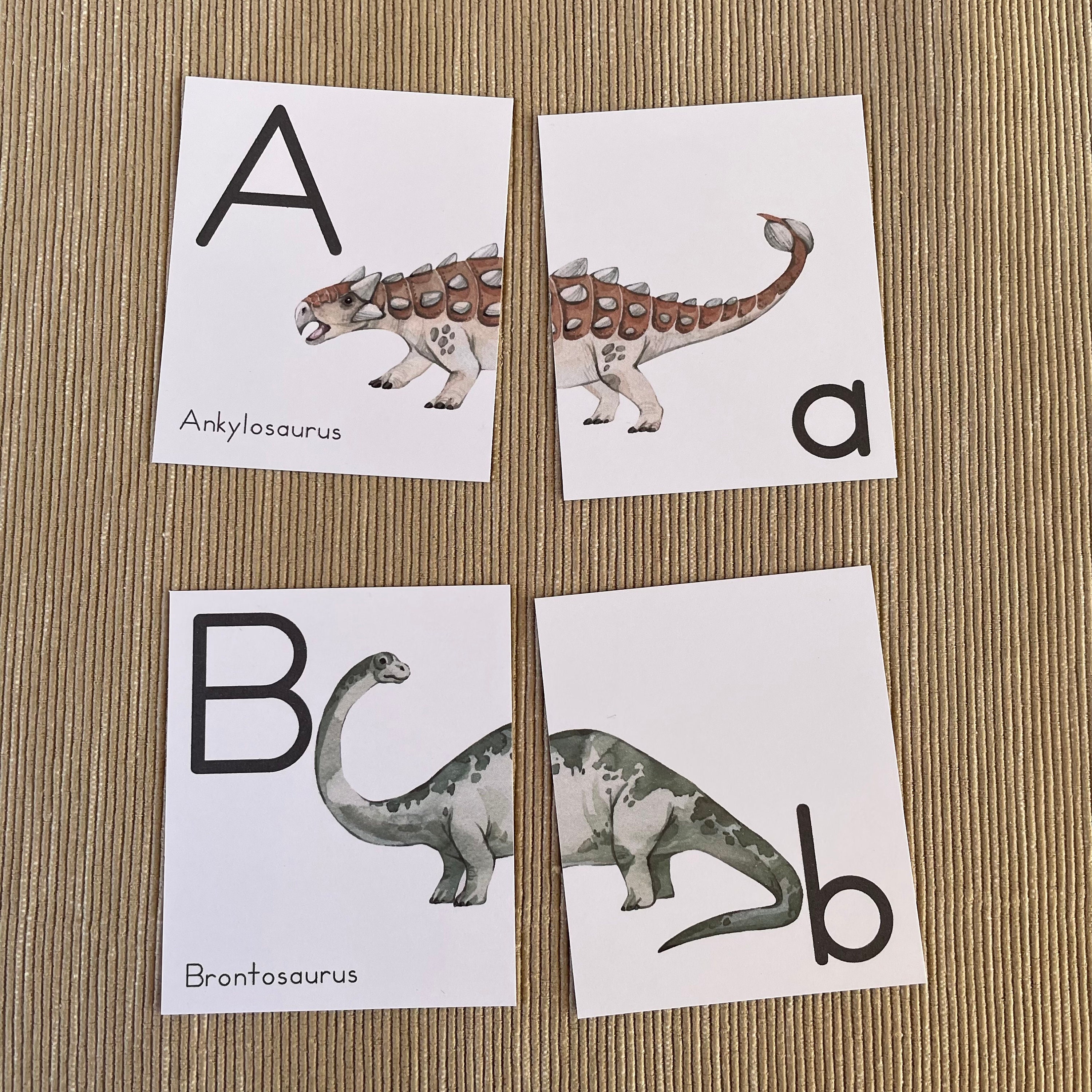 Dinosaur Puzzle Alphabet. Toddler Printable Letter Busy Book. - Etsy