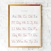 Montessori Phonics Poster D'nealian. Alphabet Printable Classroom. - Etsy