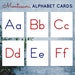 Montessori Alphabet Cards Printable. Letter Flash Cards Digital ...